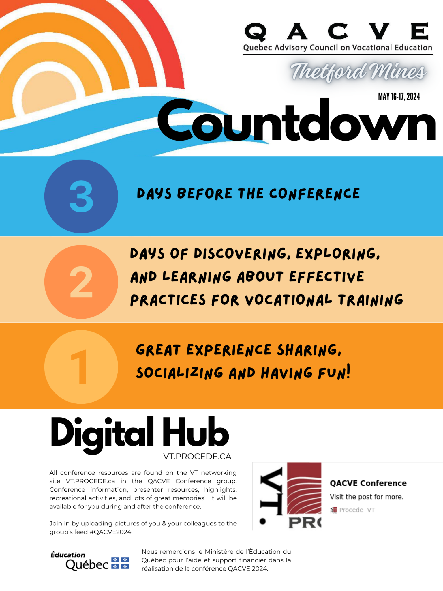 QACVE 2024 Conference Countdown! – Procede VT